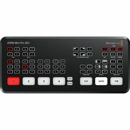 Синтезатор Blackmagic ATEM Mini Pro Iso — фото 1