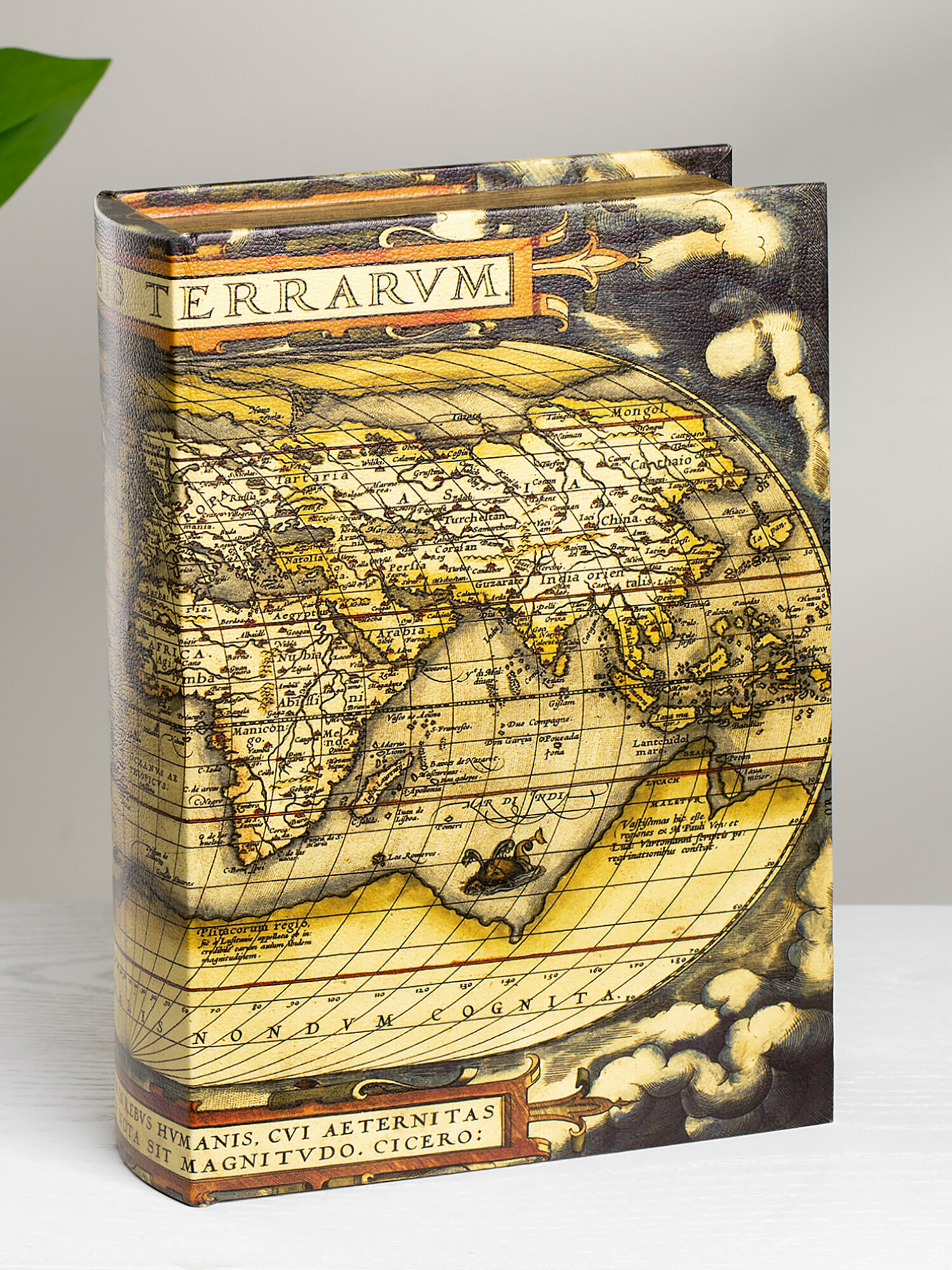 39-112/1 Шкатулка в виде книги 21 х 8 х 29см, МДФ, ПВХ, Glasar