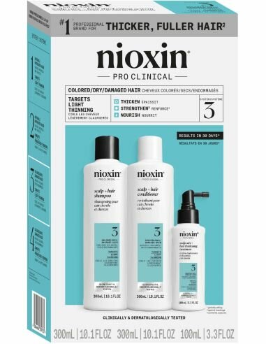 NIOXIN Hair System Kit 03 XXL - набор Система 3 (шампунь 300мл + кондиционер 300мл + маска 100мл)