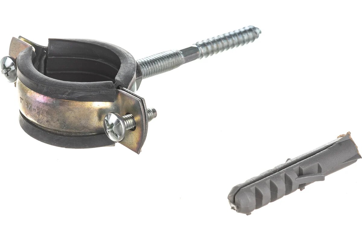 FORTISFLEX ТХК трубный хомут комплект 1 на 32-35 мм, крепеж М8, модель 59902