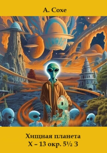 Хищная планета Х – 13 окружность пять с половиной в Зодиаке [Цифровая книга]