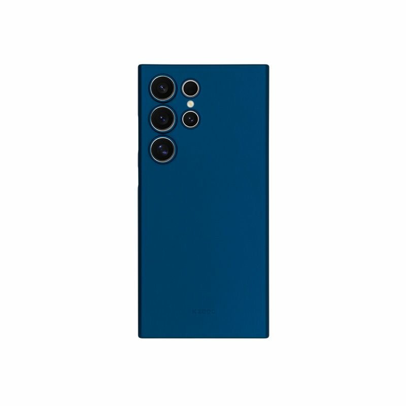 Чехол на Samsung Galaxy S24 Ultra, Air Skin ультратонкий пластик, темно-синий