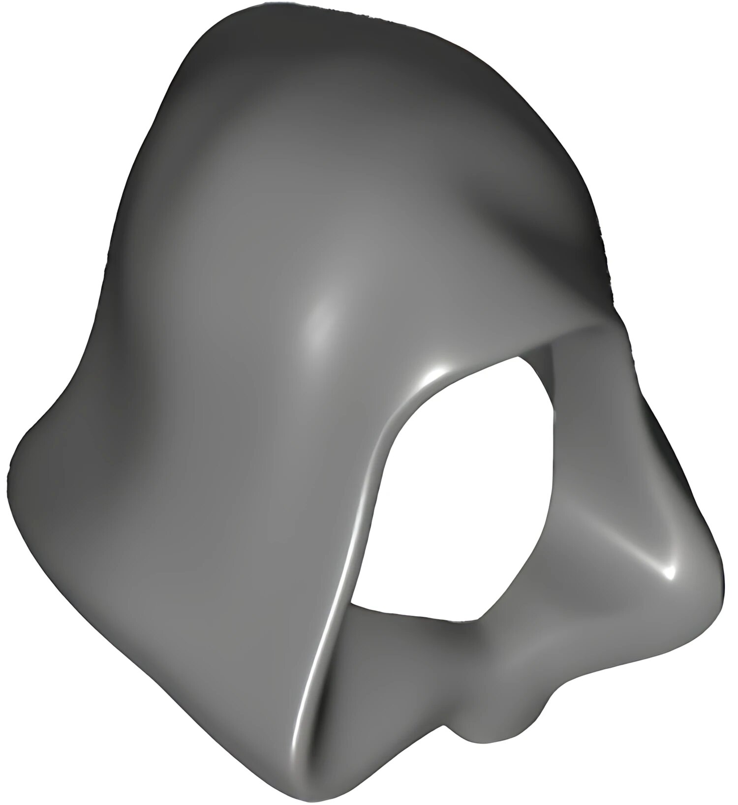 Деталь LEGO Minifigure, Headgear Hood 30381 Dark Bluish Gray U