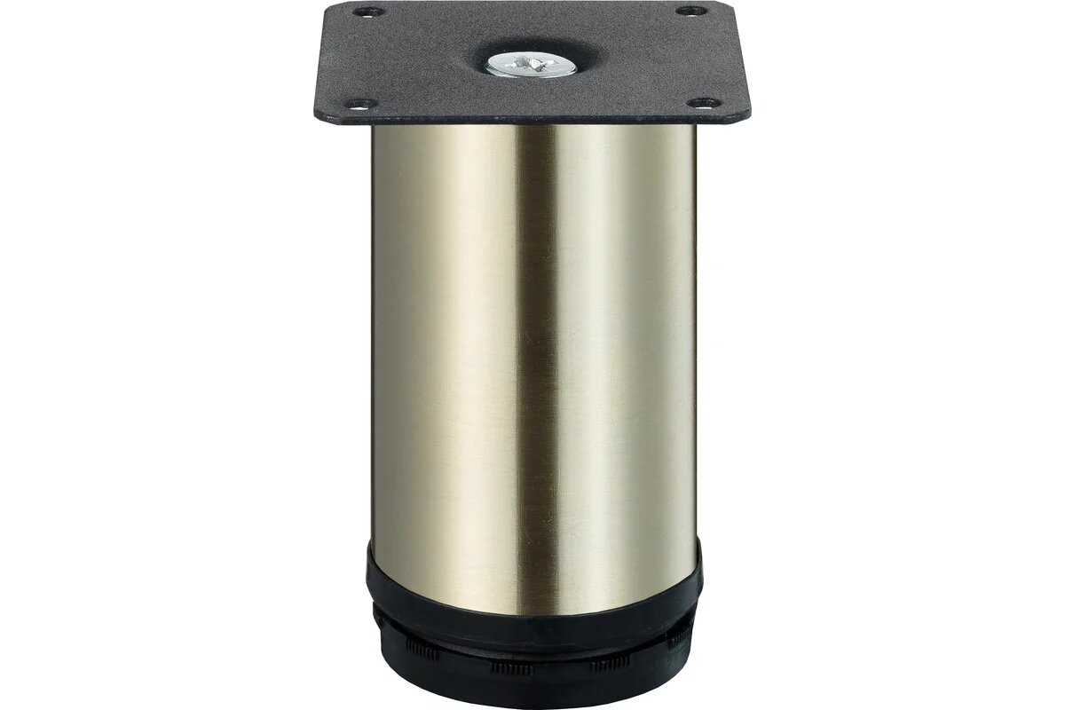 Tech-Krep ножка круглая D50х100 регулируемая бронза наклон 151299 для мебели