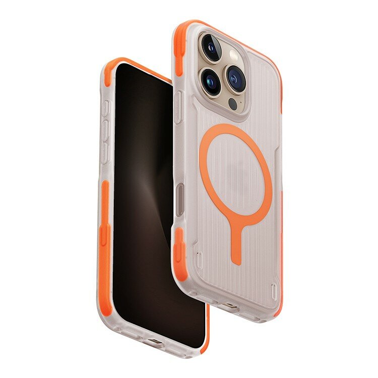 Uniq ударопрочный чехол с MagSafe для iPhone 16 Pro, Combat Active Volt Orange