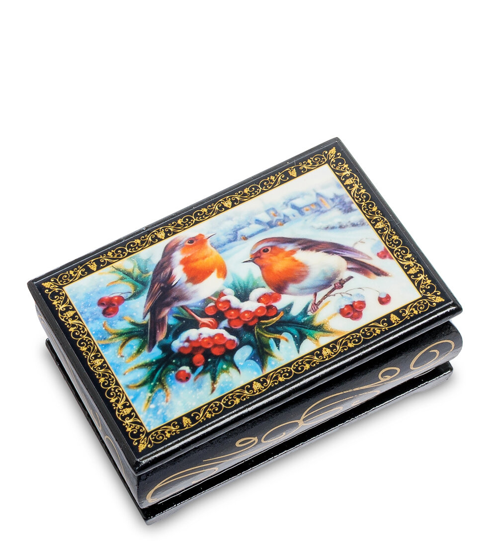 Шкатулка в технике декупаж (6х9х4)