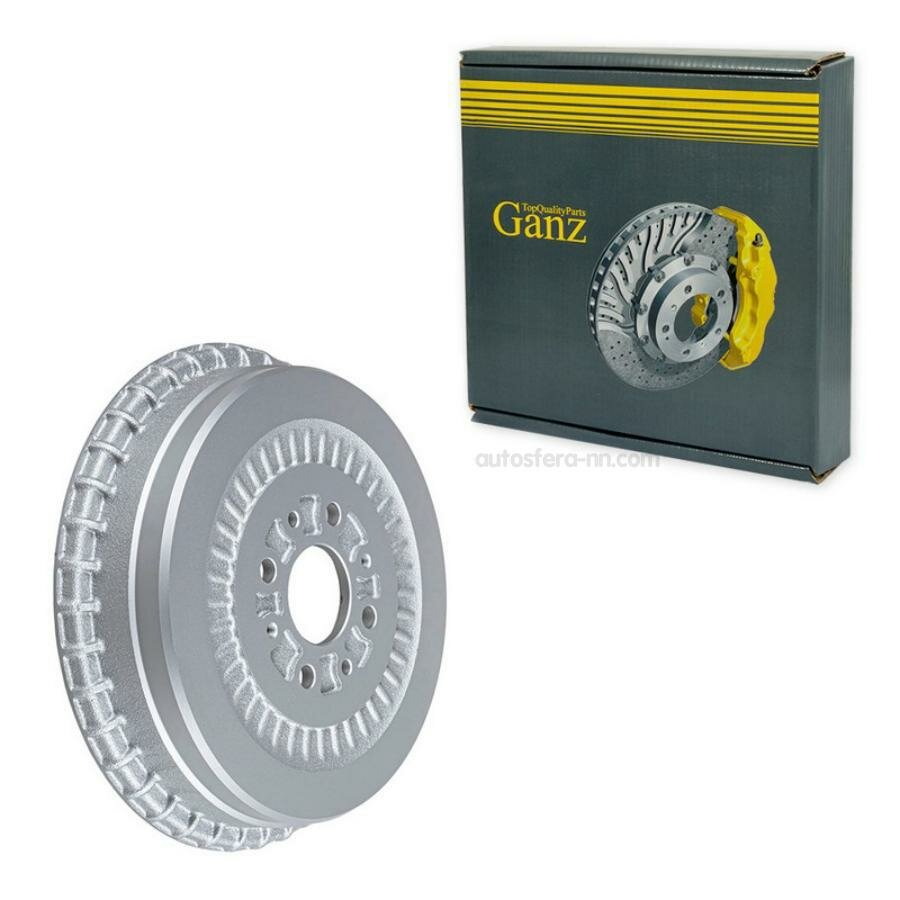 GANZ GIJ10281 Барабан тормозной ВАЗ 2101-2107 GANZ GIJ10281
