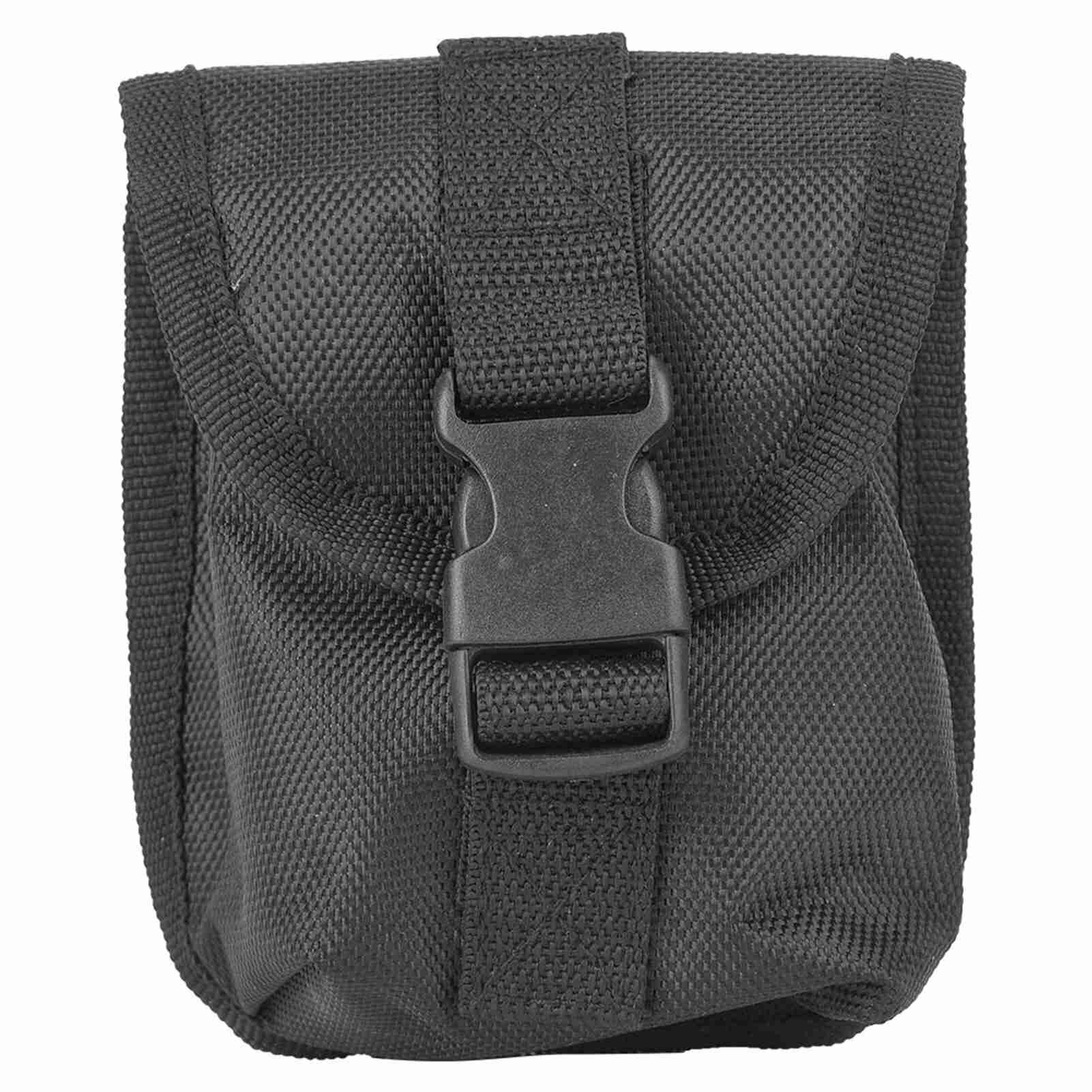 Сумка для хранения запасных грузов из ткани Оксфорд для дайвинга с карманом и быстросъемной пряжкой, черная