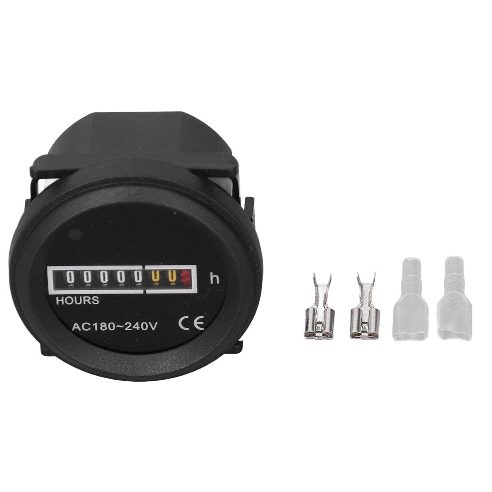 Высокоточный кварцевый механический счетчик моточасов для строительной техники, 180–240 В переменного тока.
