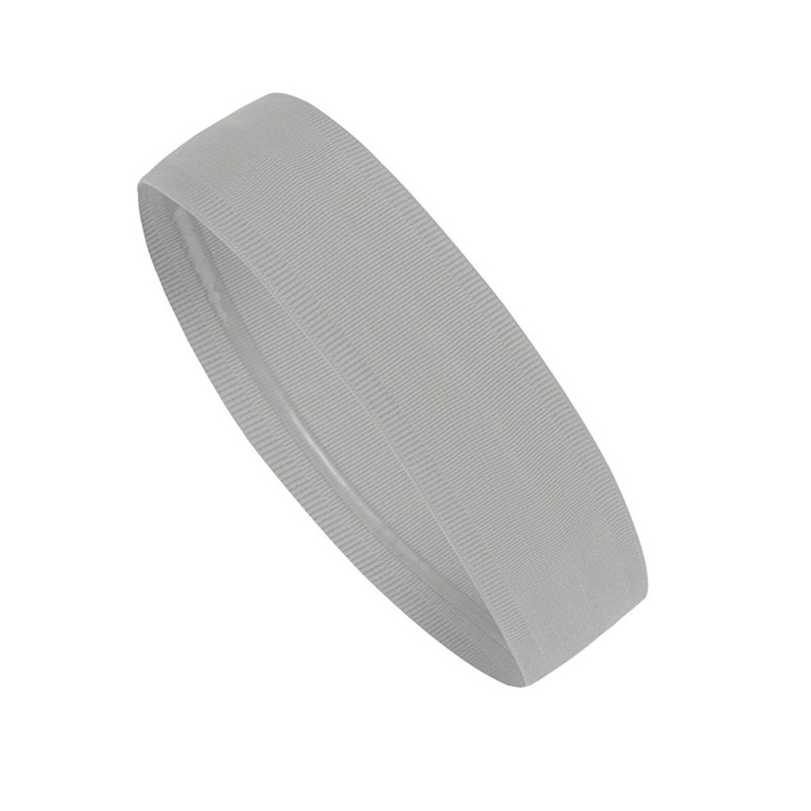 Спортивная повязка на голову предотвращает скольжение, влагоотводящая, мягкая, эластичная, для мужчин и женщин, для фитнеса, йоги, бега, серая