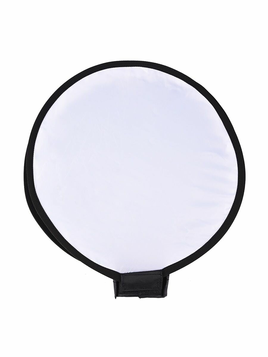 Мини-портативный софтбокс, 40 см, косметическая тарелка для вспышки Speedlite, круглый рассеиватель для мягкого естественного света