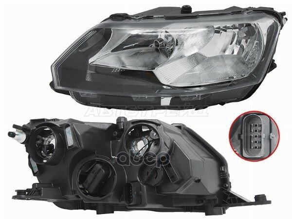 Фара Skoda Rapid 12-20 (Слева) Sat арт. ST-665-1124L