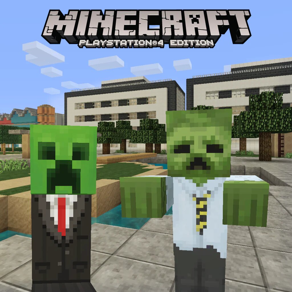 Дополнение Minecraft City Texture Pack, цифровое издание PlayStation 5, регион Турция / код пополнения баланса