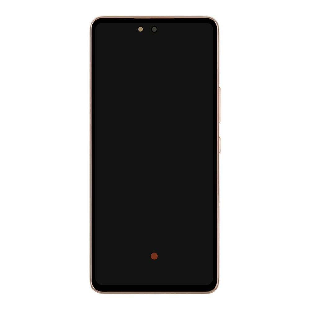 LCD дисплей для Samsung Galaxy A53 5G SM-A536 GH82-28025A в рамке (золото) 100% OR