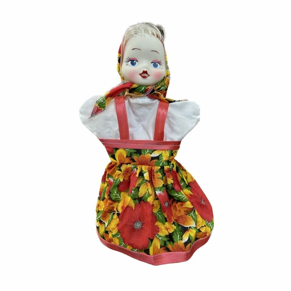 Кукла-перчатка ПКФ Игрушки "Внучка", текстиль, пластик