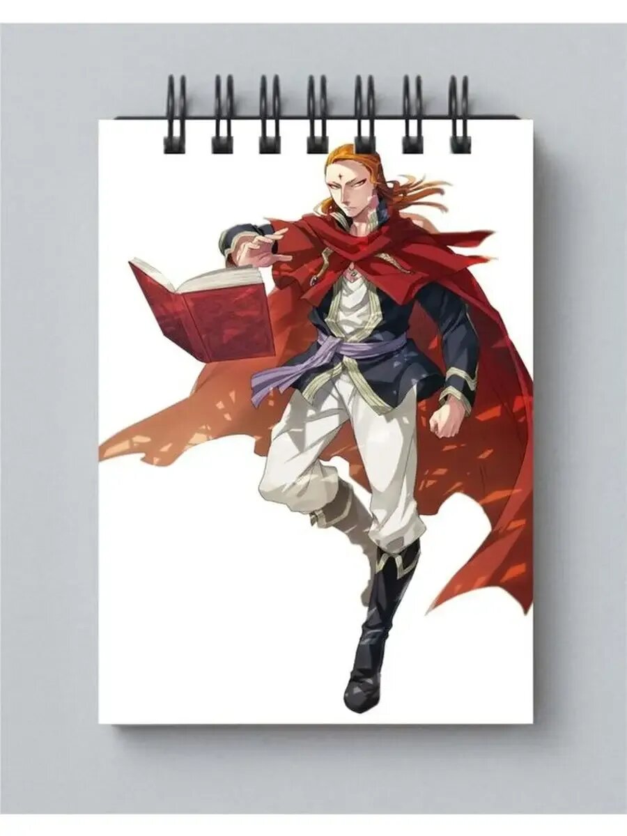 Блокнот Черный Клевер/A6