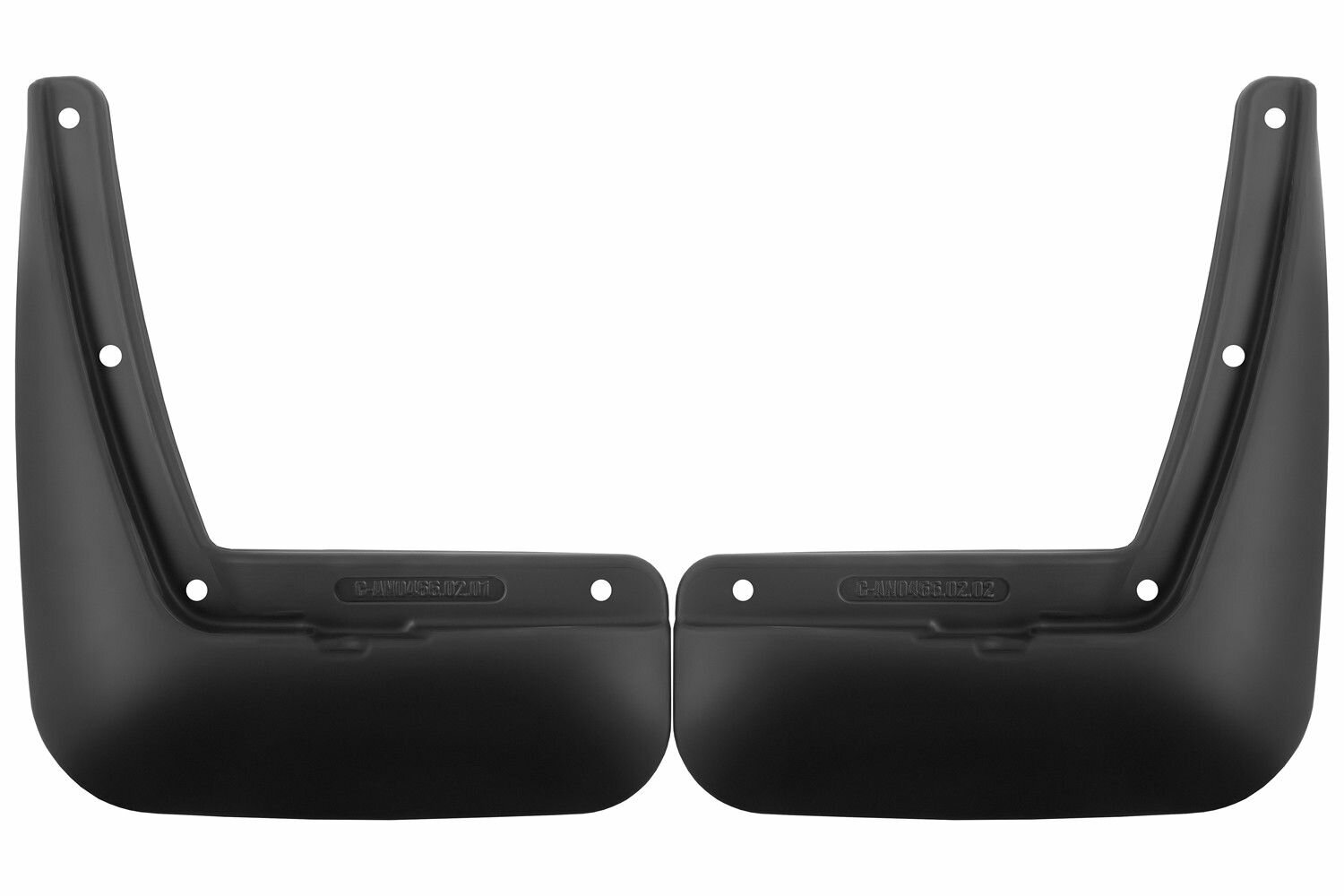 Брызговики задние подходят для CHANGAN UNI-T I 2022 - 2 шт.(optimum) в пакете / Чанган Юни-Т