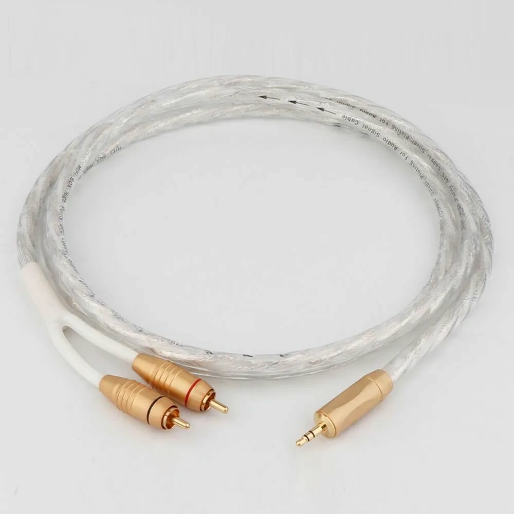 Preffair X413 RCA кабель HiFi стерео 3,5 мм до 2RCA аудио кабель AUX RCA Jack 3,5 Y разветвитель для усилителей аудио домашний кинотеатр кабель