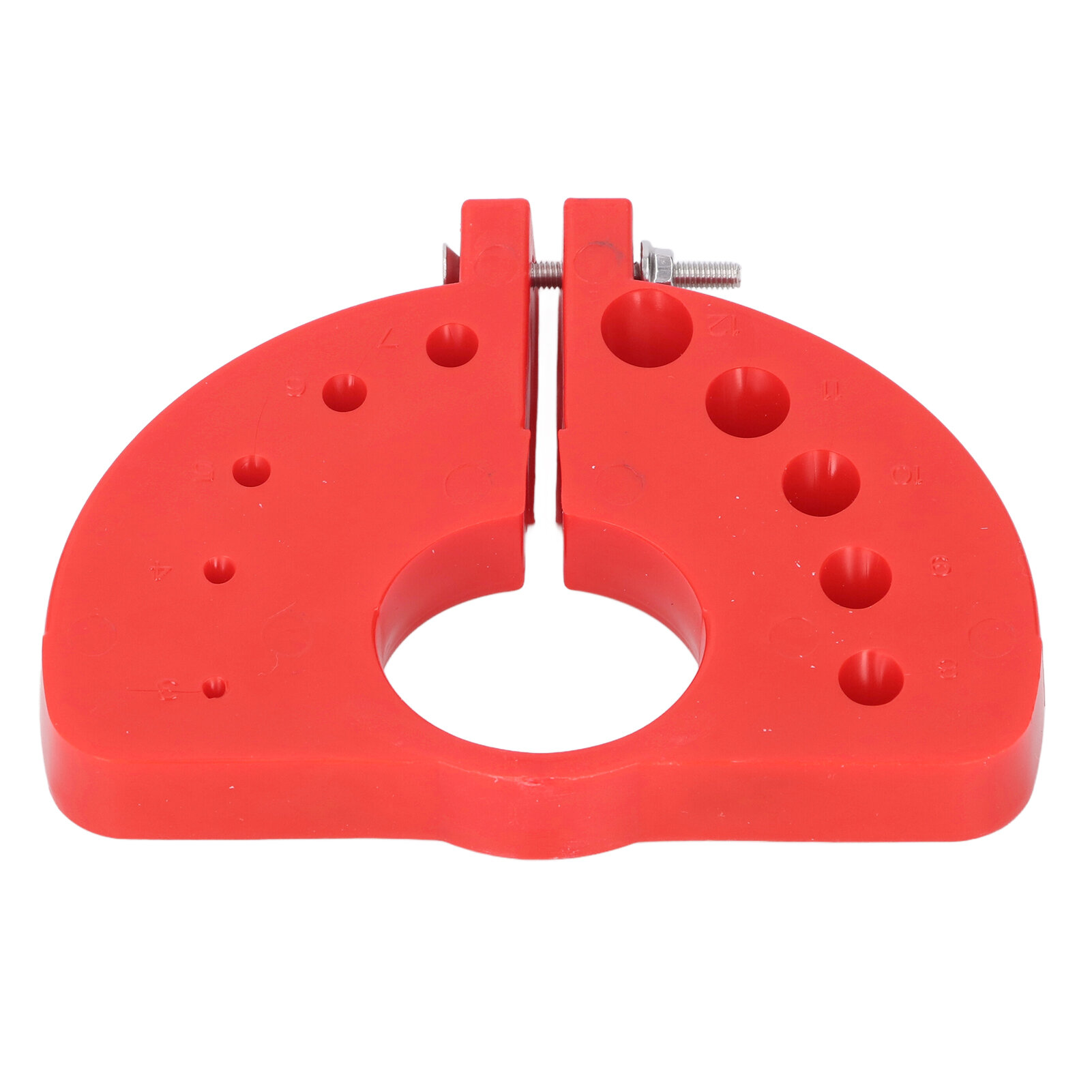 Drill Bit Sharpener 3-12mm Multi Specifications Grinding for Angle Grinder Red — фото 1