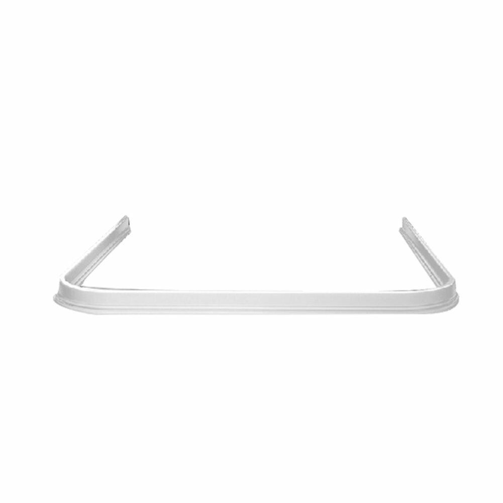 Самоклеющийся водонепроницаемый барьер для ванной комнаты высотой 30мм, разделение сухого и мокрого пространства, силиконовый блокер воды, силиконовая плотина, белый цвет, длина 2м, материал силикон, размер упаковки 220*220*30мм, вес упаковки 350г, в