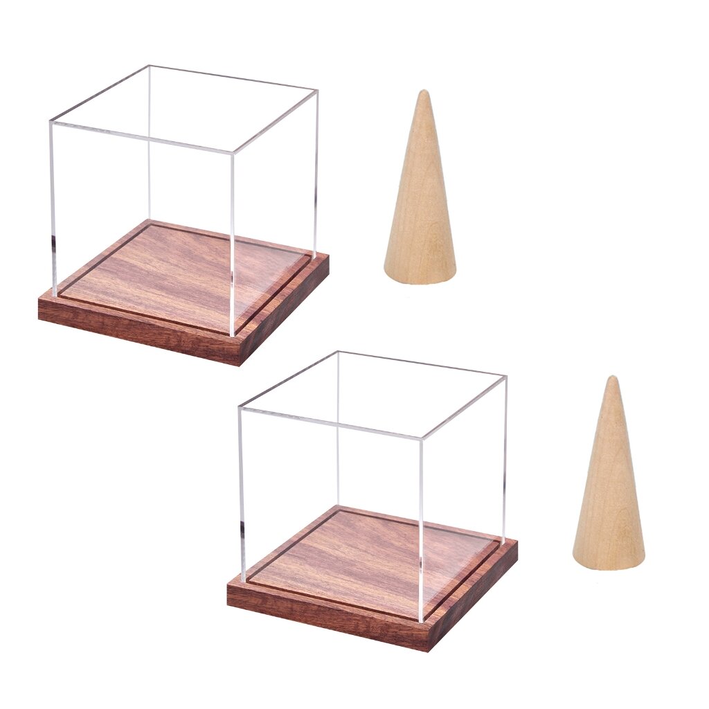 Прочные акриловые бейсбольные кольца витрина демонстрации для коллекционного