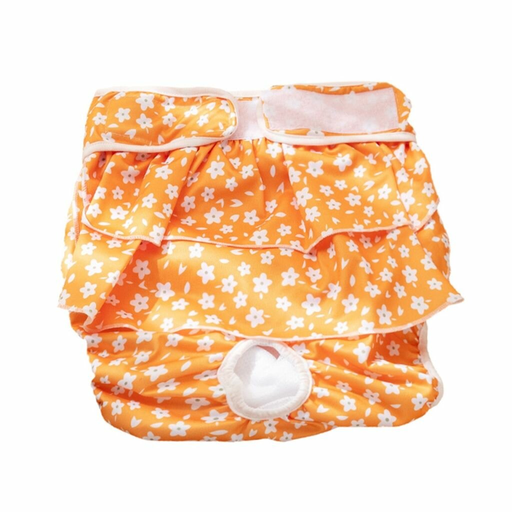 Физиологические штаны для собак, подгузники девочек, моющиеся, многофункциональные удобные многоразовые бандажи живота