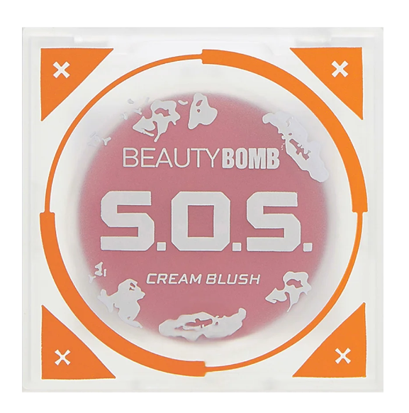 Кремовые румяна Beauty Bomb, Cream blush S.O.S. тон 02 Alert call, 2г