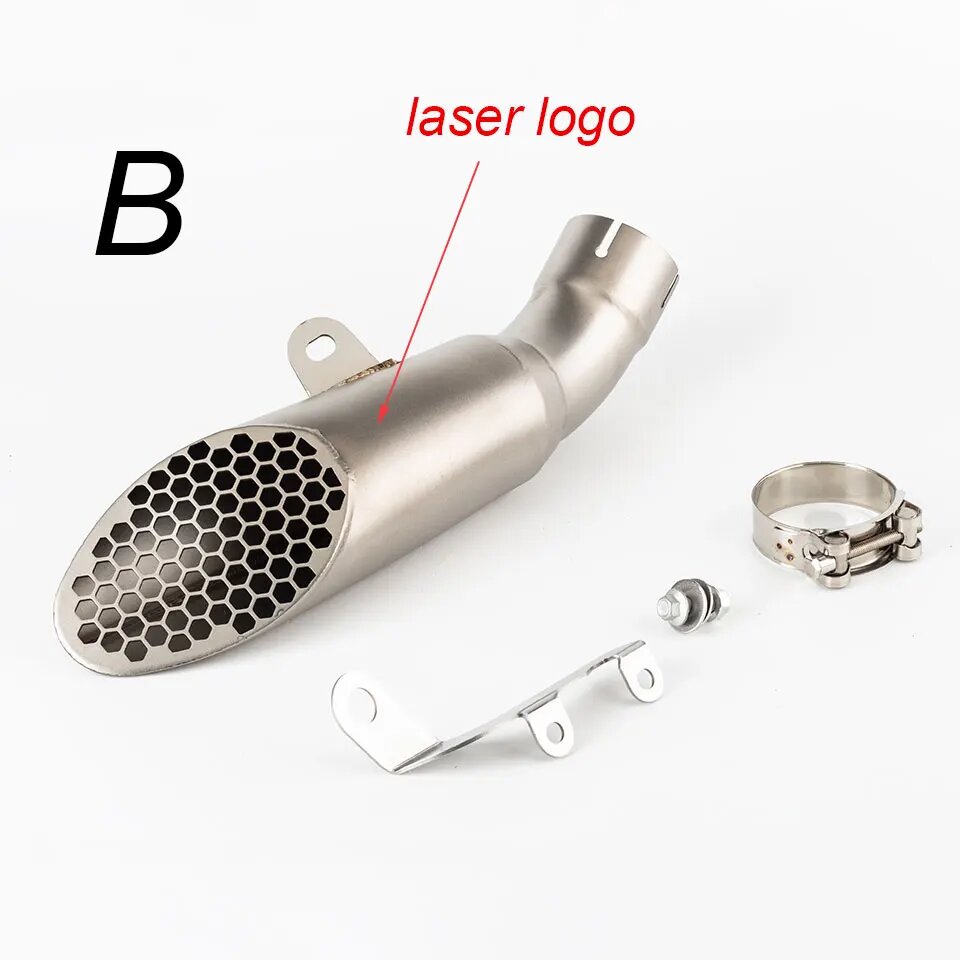 Глушитель выхлопа мотоцикла для Aprilia RSV4 1100 Factory Tuono V4 1100 Factory 2021-2024, глушитель без шнуровки, выхлопная труба RSV4, B