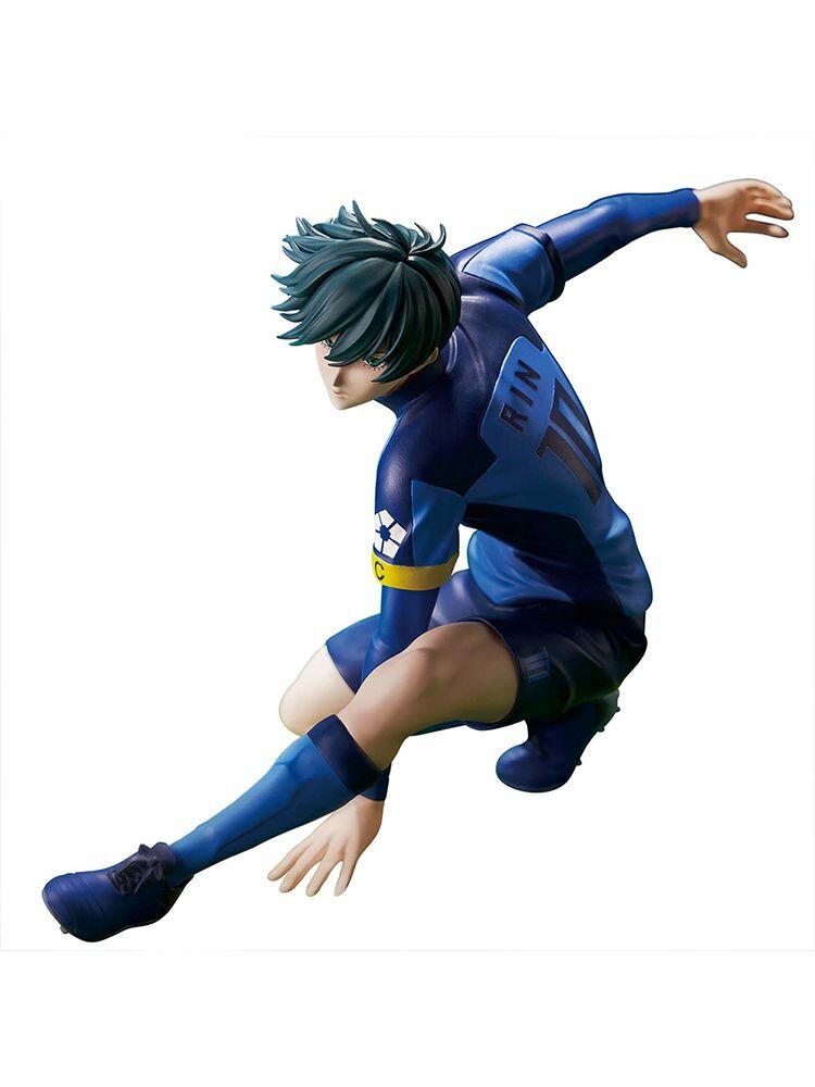 Фигурка Синяя тюрьма Рин Итоси / Blue Lock Rin Itoshi figure Подарки для болельщиков (13 см)