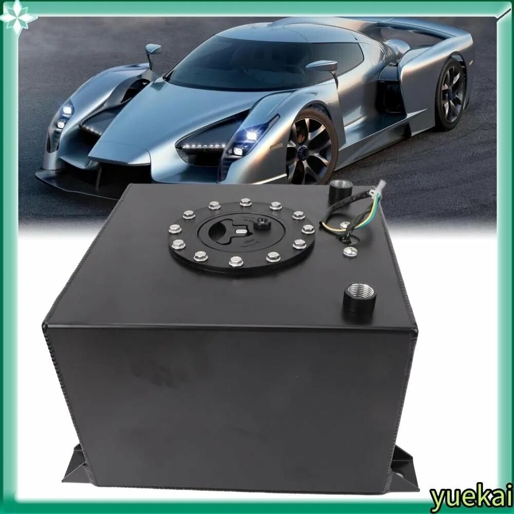 Алюминиевый топливный бак 20L, прочный и стильный, для уличных гонок