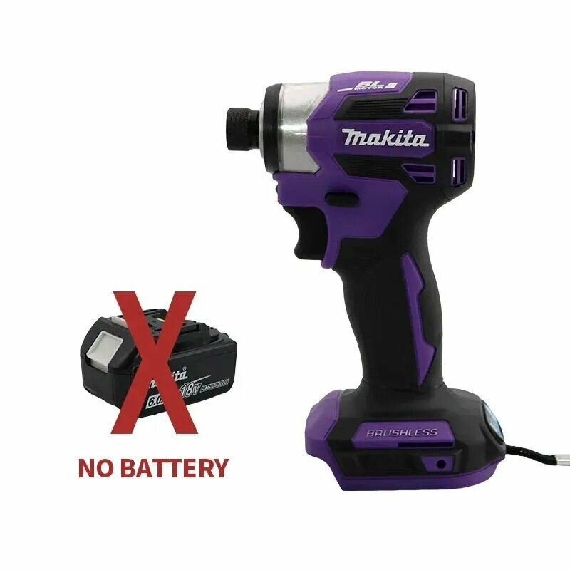 Безщеткая Отвертка Makita DTD173 Фиолетовая, Без Батареи И Зарядного Устройства