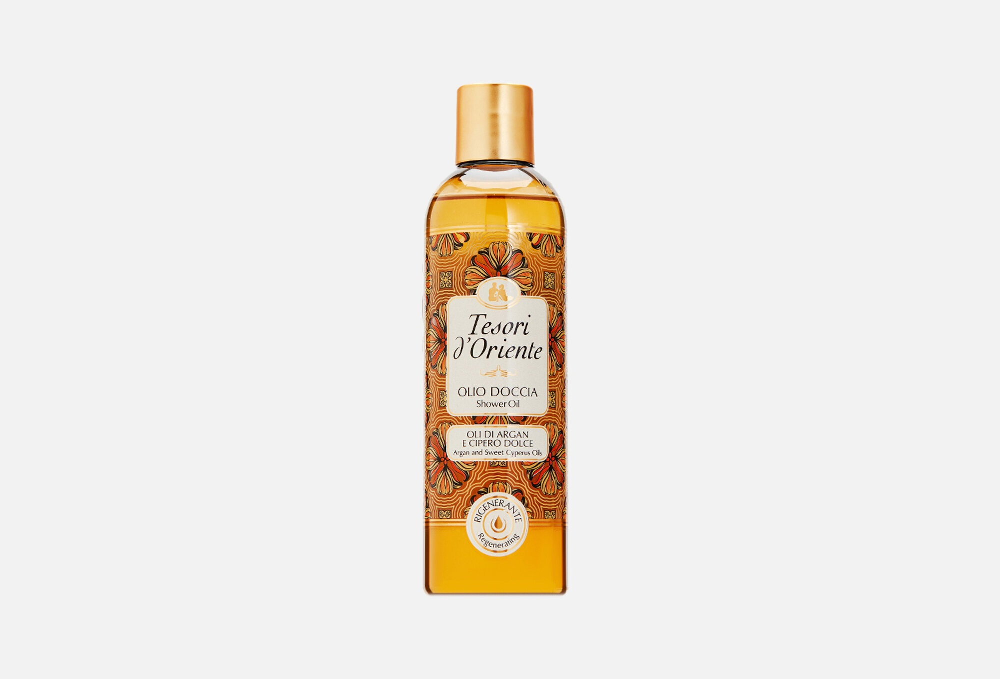 Масло для душа TESORI D’ORIENTE Argan and cyprus oils 250 мл