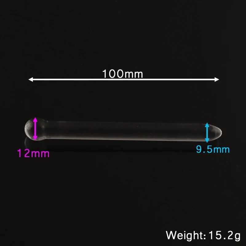 7 размеров, пробка для пениса, стеклянный катетер для уретры, мягкий мужской мастурбатор, 9.5mm