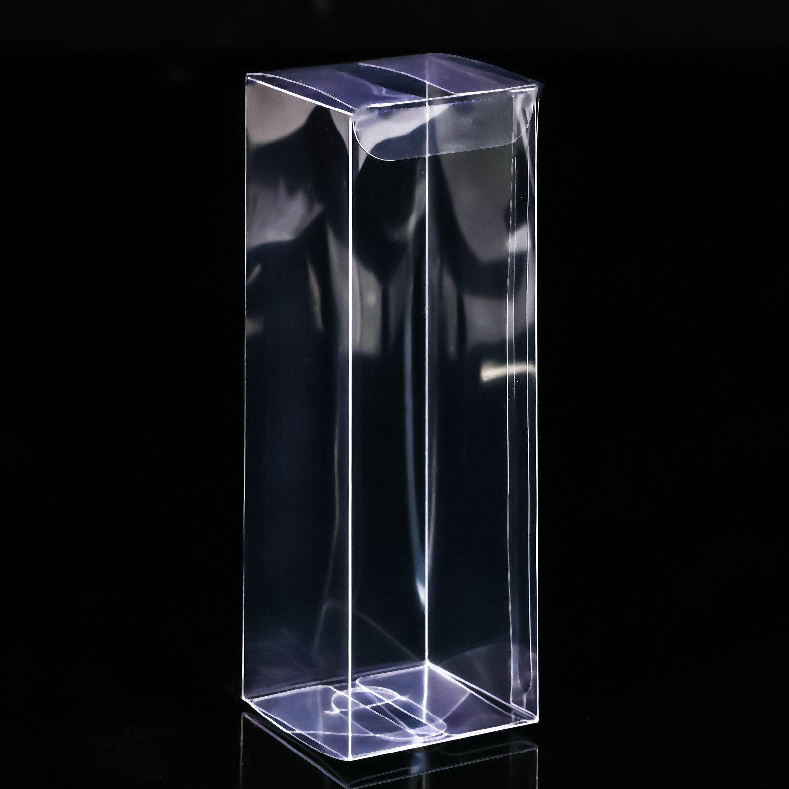 Складная прозрачная коробка из PVC, для упаковки подарков, 5x5x15 см, 5 шт.