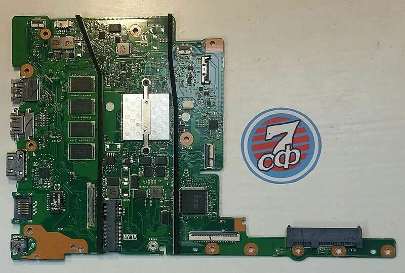 Материнская плата ноутбука Asus E502MA N2840 4 GB