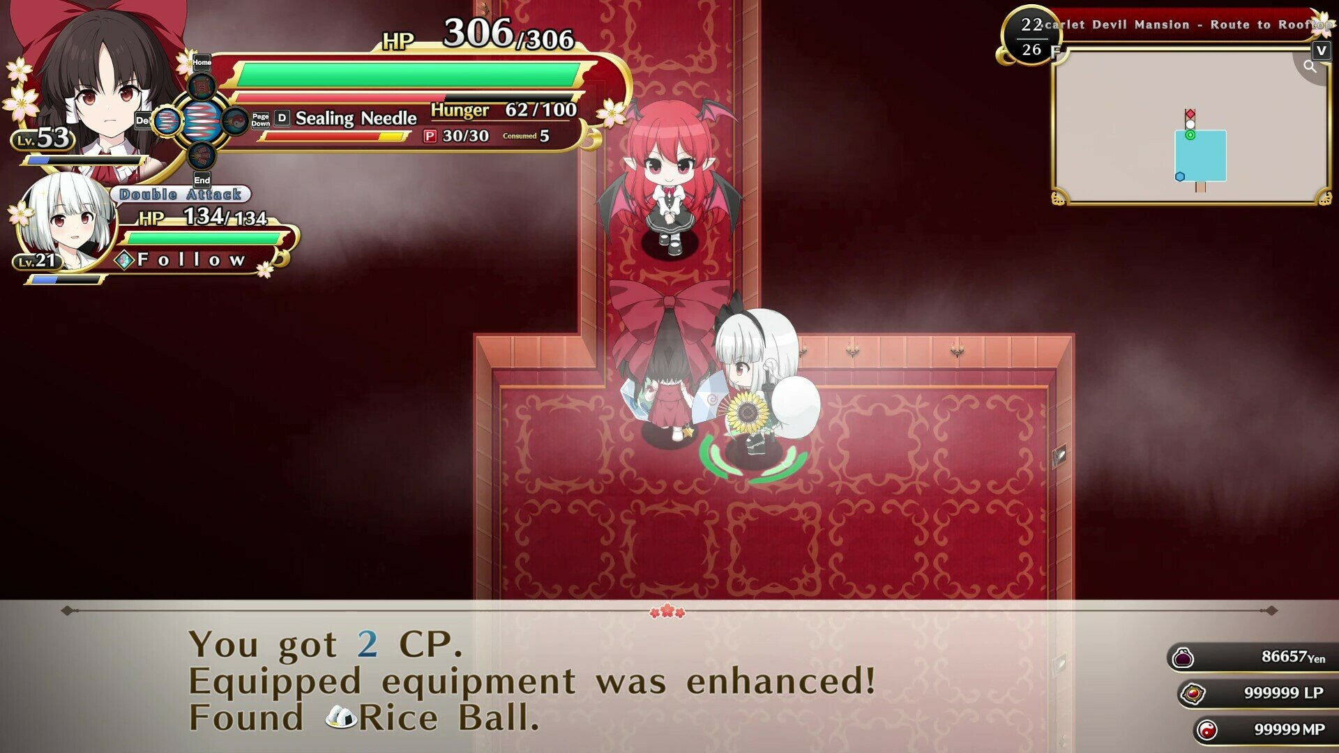 Touhou Genso Wanderer -FORESIGHT- PC Steam Аккаунт • Активация Steam