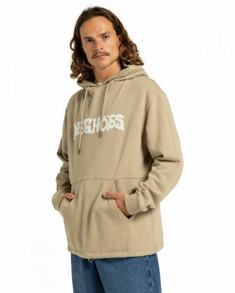 Худи спортивное DC Shoes, размер XS, , бежевый — фото 1