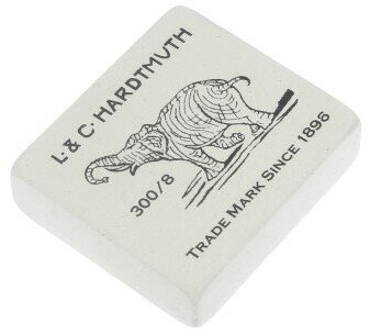 Ластик "KOH-I-NOOR Hardtmuth" для чернографитных карандашей 300/08 0300008005KDRU