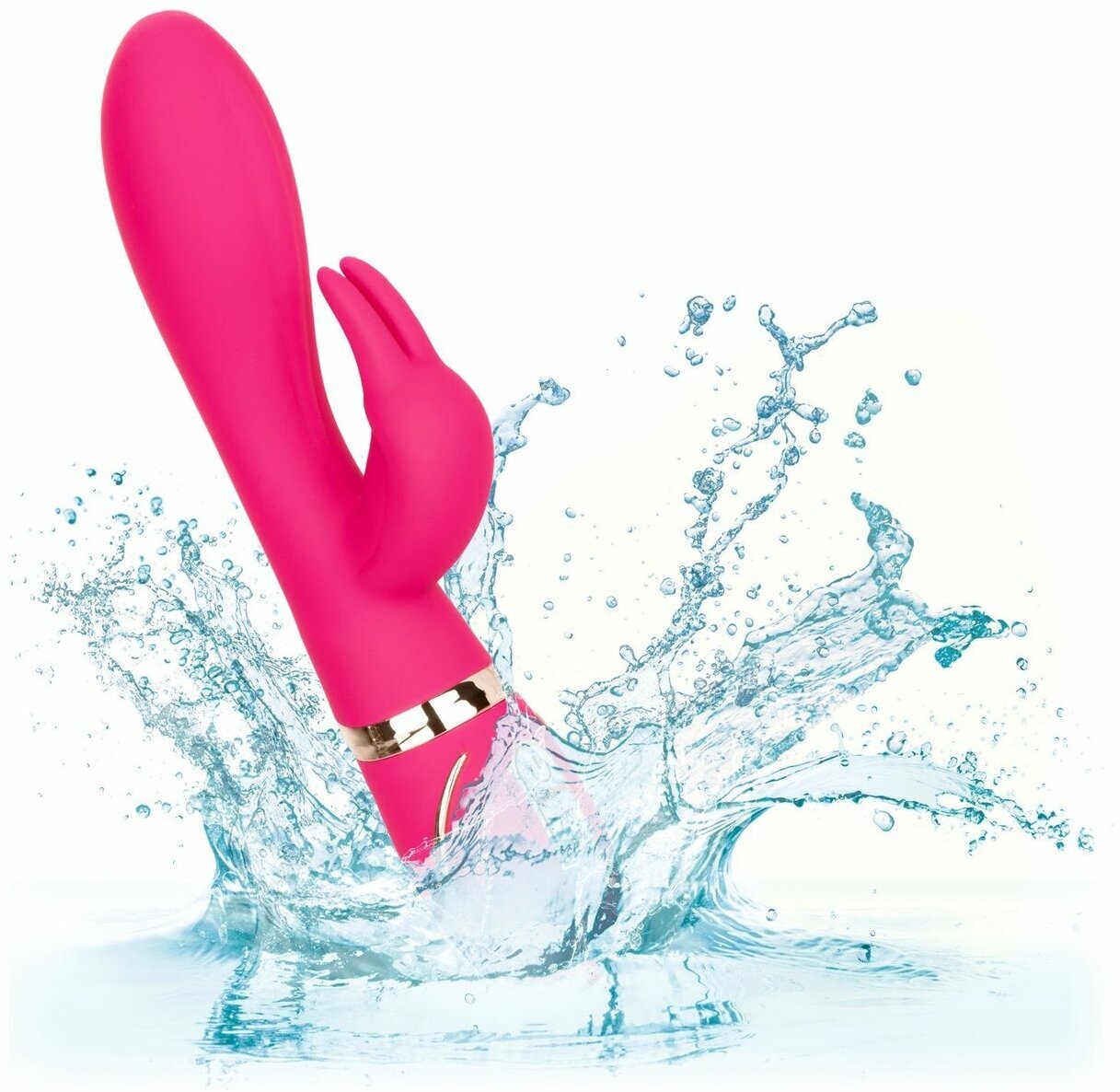 Calexotics Вибратор силиконовый Signature Silicone Ultra-Soft Rabbit - 22.75 (SE-0609-35), розовый