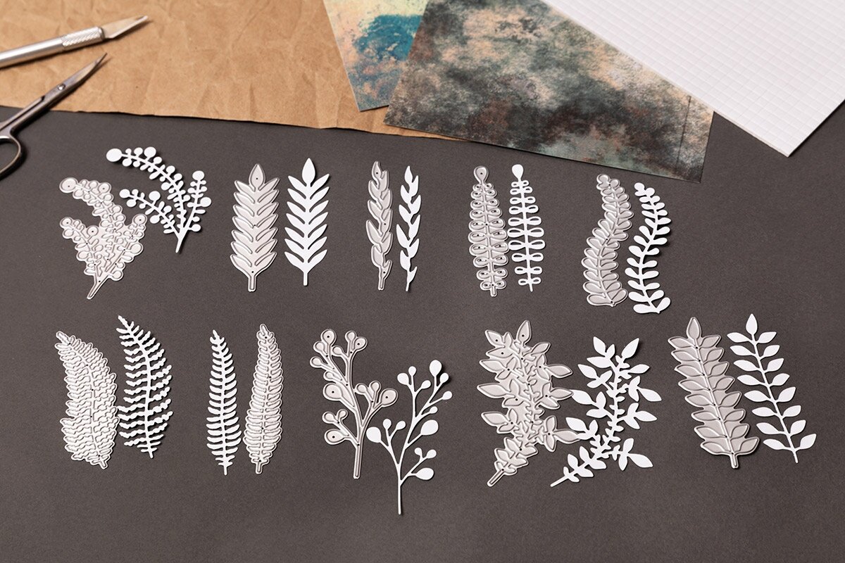 Нож для вырубки "Mr.Painter" DICUT-M0004 2.3 x 7.2 см Веточка