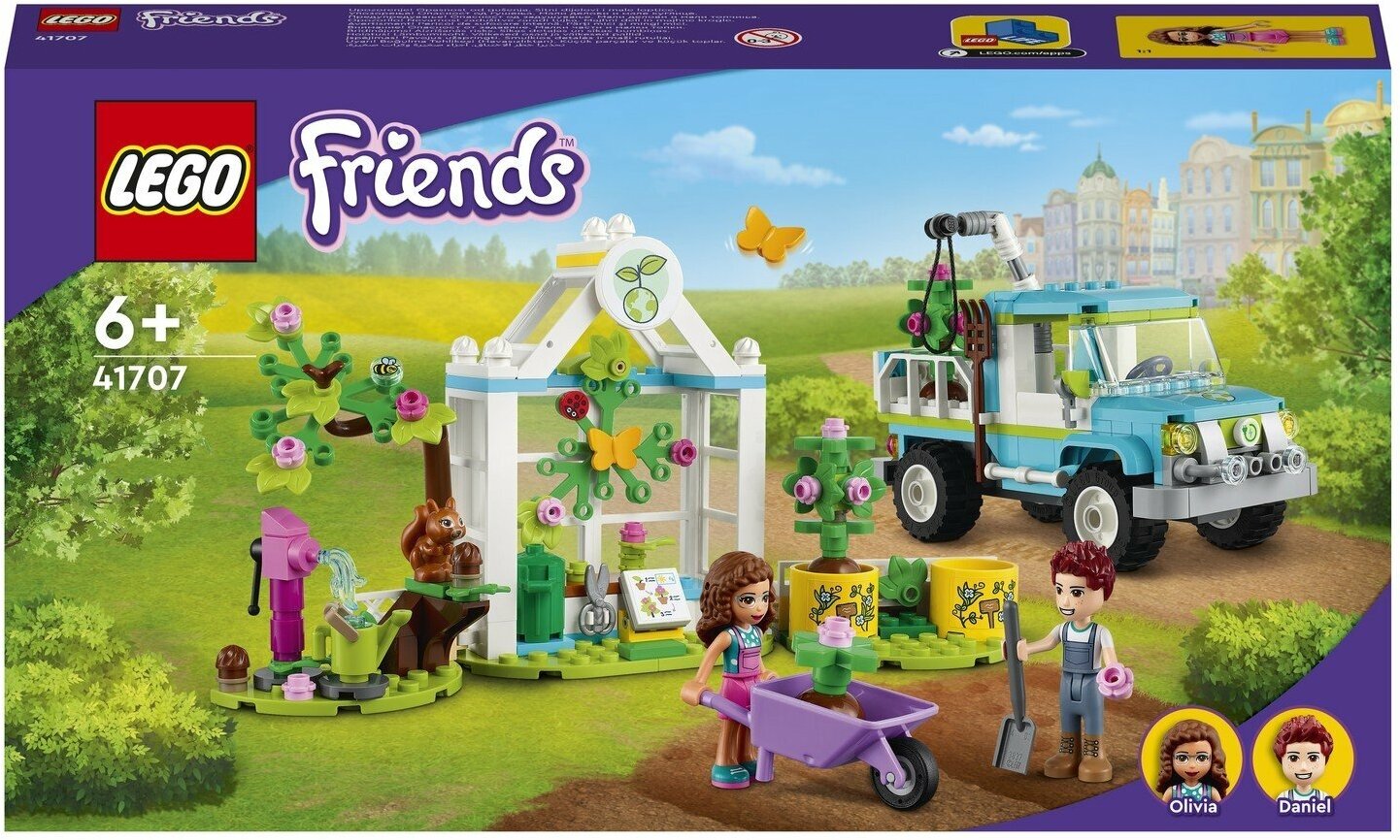 LEGO Конструктор FRIENDS Машина для посадки деревьев LEGO 41707-L