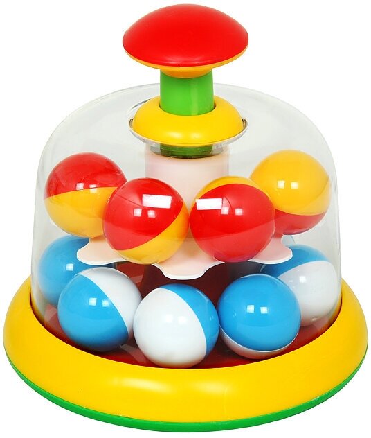 Стеллар. Юла-карусель арт.01322 "С шариками" /4