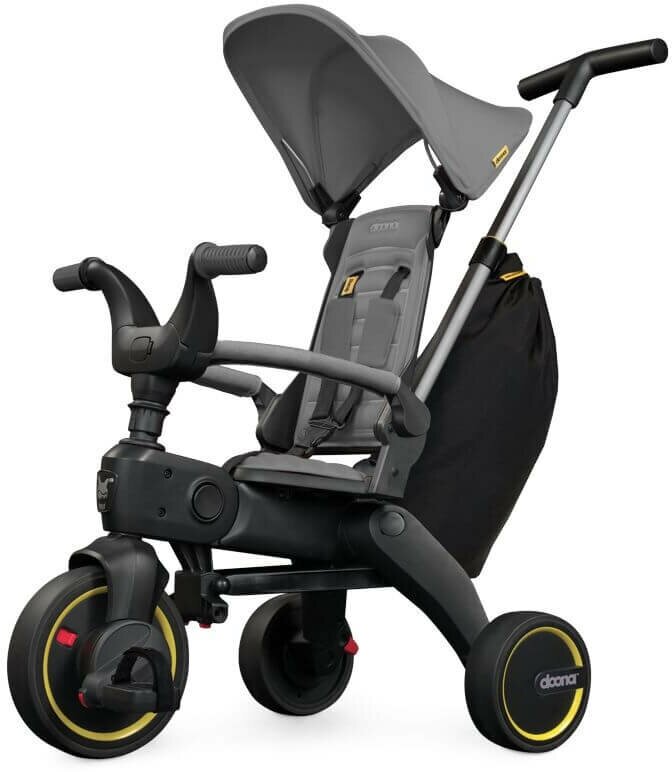 Simple Parenting Doona Liki Trike S3, детский трехколесный велосипед от 10 месяцев до 3-4 лет, цвет Grey Hound