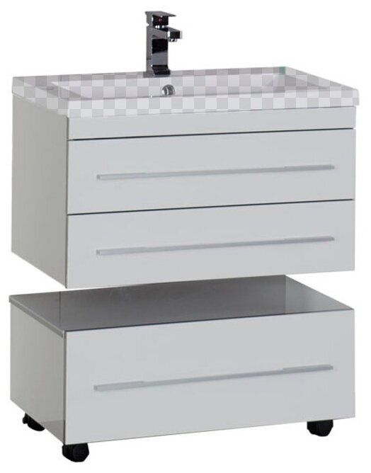 Тумба под раковину Aquanet Верона 75 белый