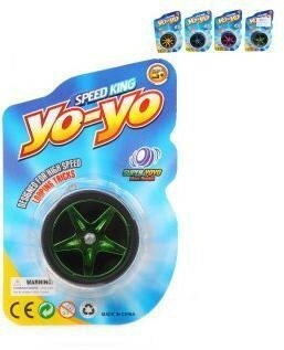 Йо-йо Скорость, в ассорт, блистер (арт.639665)