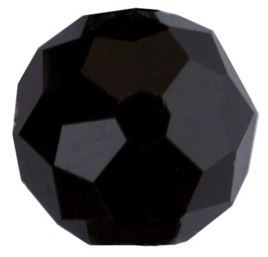 БусиныZlatka GBT-01 4 х 3 мм 32 шт на нити стекло №29 черный