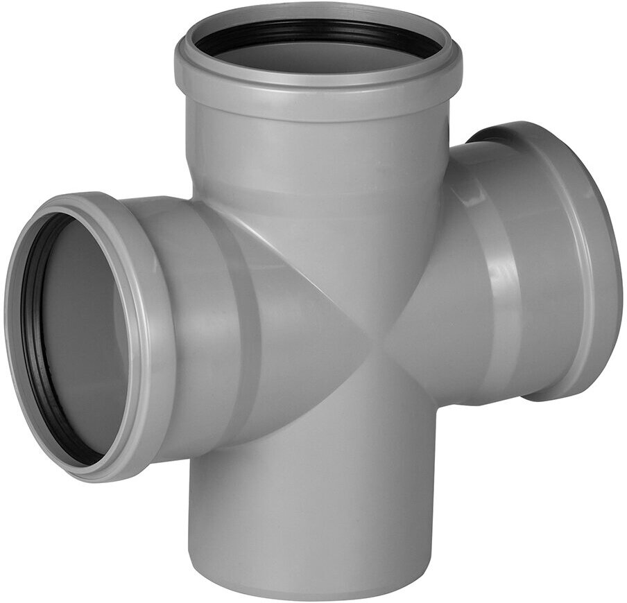 Крестовина Ostendorf HTDA d110х110х110 мм 87° пластиковая для внутренней канализации (115935)