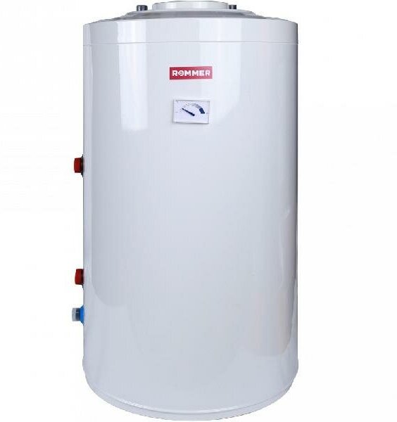 Бойлер комбинированного нагрева напольный 100 л. ТЭН 3 кВт ROMMER (RWH-1110-050100)