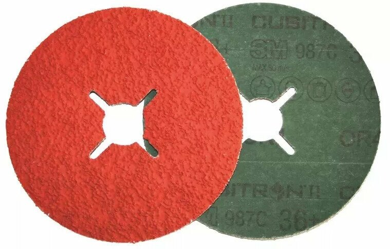 987С Р60 Фибровый круг 3М 125мм*22мм 27646 - 5 шт