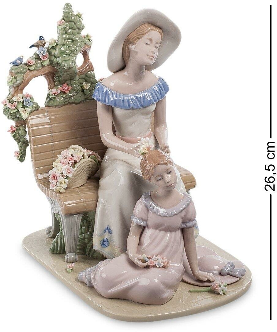 Фигурка настольная Мать с дочерью (Pavone) A919502 Pavone, Керамика